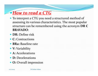 CTG INTERPRETATION Dr zuhair 2023.pdf
