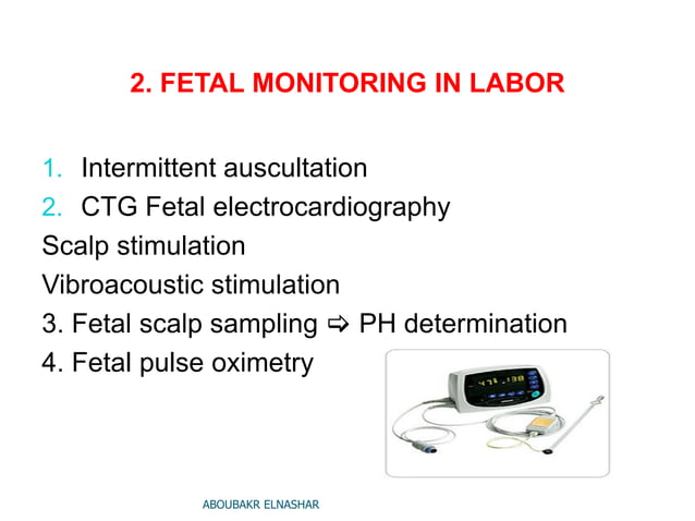 CTG introduction | PDF | Pregnancy | Reproductive Health