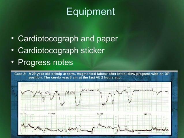 CTG Monitoring | PPT | Pregnancy | Reproductive Health