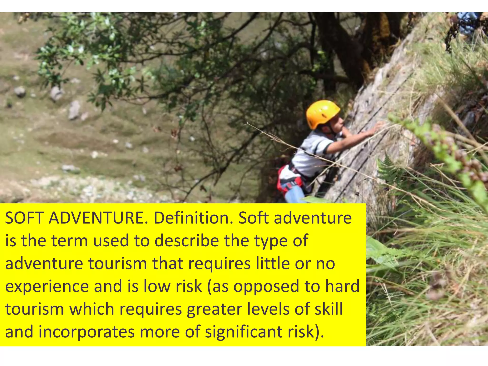 case study on adventure tourism | PPTX