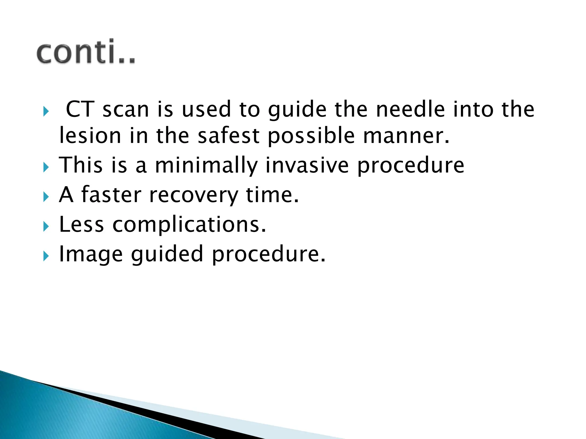 CT GUIDED LUNG BIOPSY.pptx,lung mass is malignant (cancerous) or benign ...