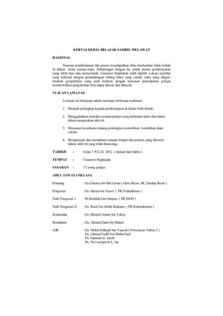 Cth kk -lawatan | PDF