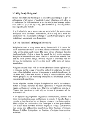 Introduction to African Traditional Religion | PDF