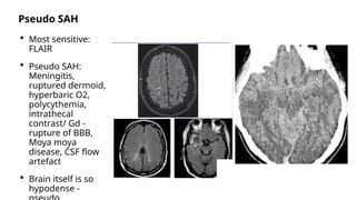 CT imaging in Head trauma checklist features | PPTX