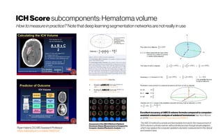 Intracerebral Hemorrhage (ICH): Understanding the CT imaging features | PPT