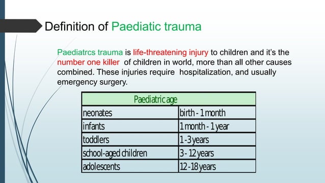 CTH PAEDIATRIC TRAUMA.pptx