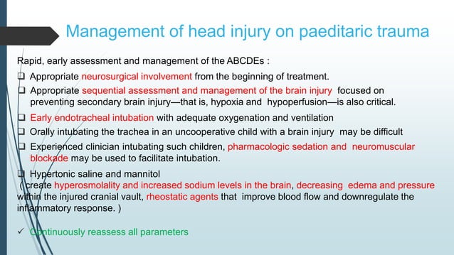 CTH PAEDIATRIC TRAUMA.pptx