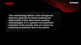 6 Most Popular Threat Modeling Methodologies | PPTX