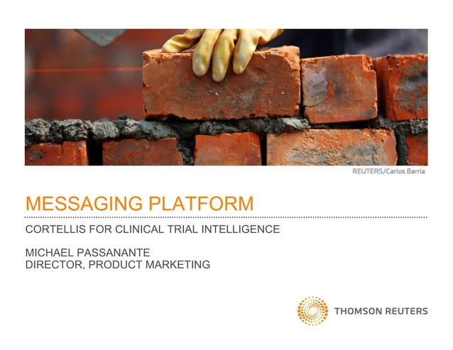 Cortellis for CTI Message Platform | PPT