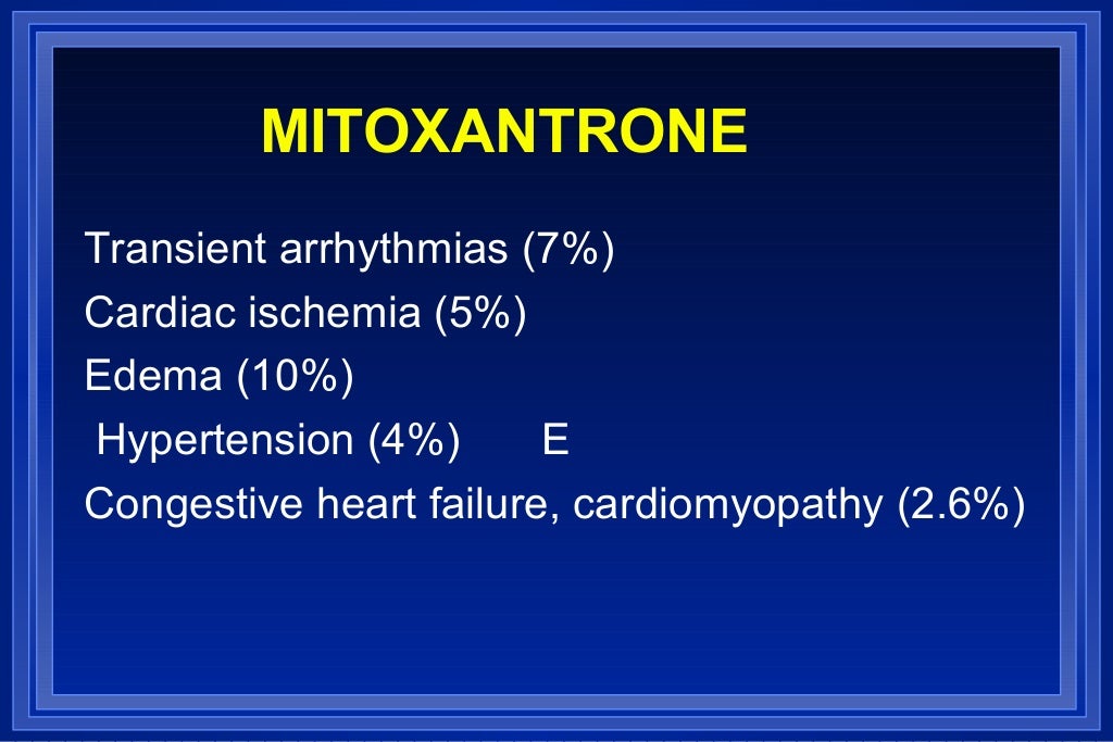 Chemotherapy induced cardiac toxicity