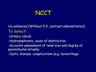 Ct in nephrology prof.tarek el diasty | PDF