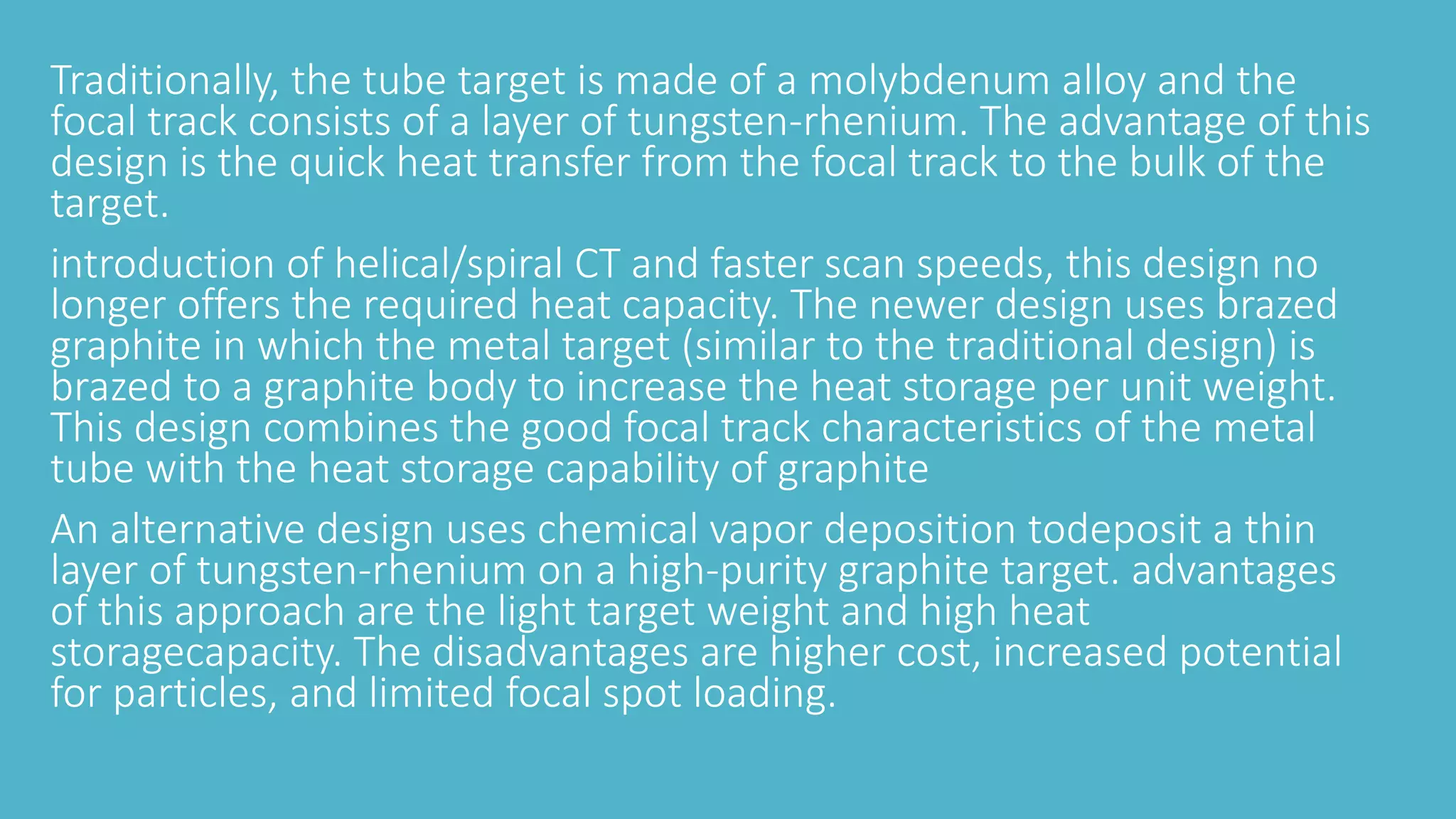 Computed Tomography Instrumentation and Detector Configuration | PPTX