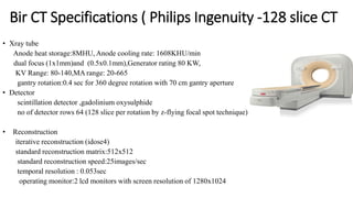 Ct instrumentation and types of detector configuration | PPTX