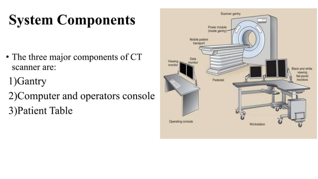 Ct instrumentation and types of detector configuration