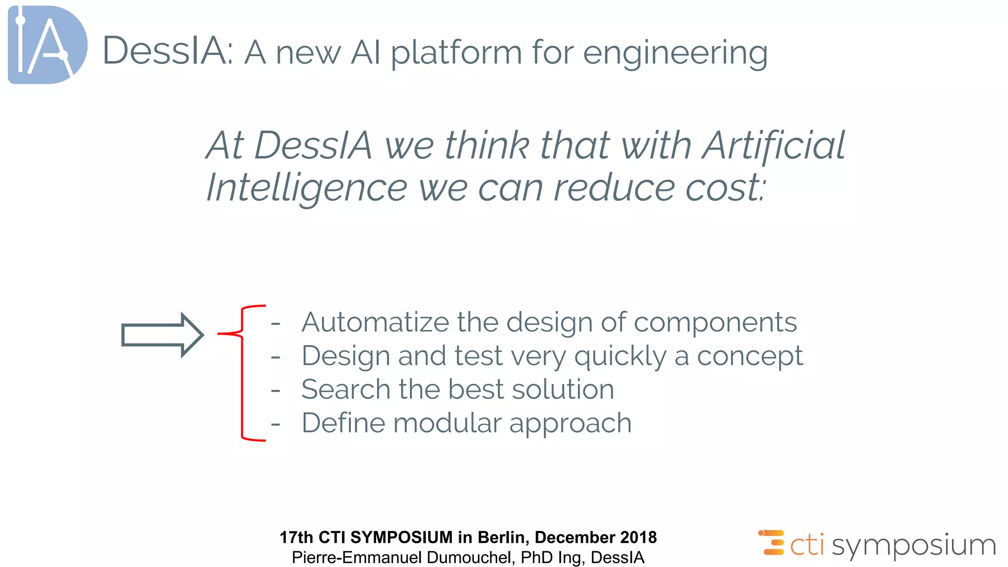 DessIA : Design with Artificial Intelligence | PPT | Free Download