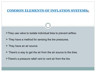 Central Tire Inflation System | PPT