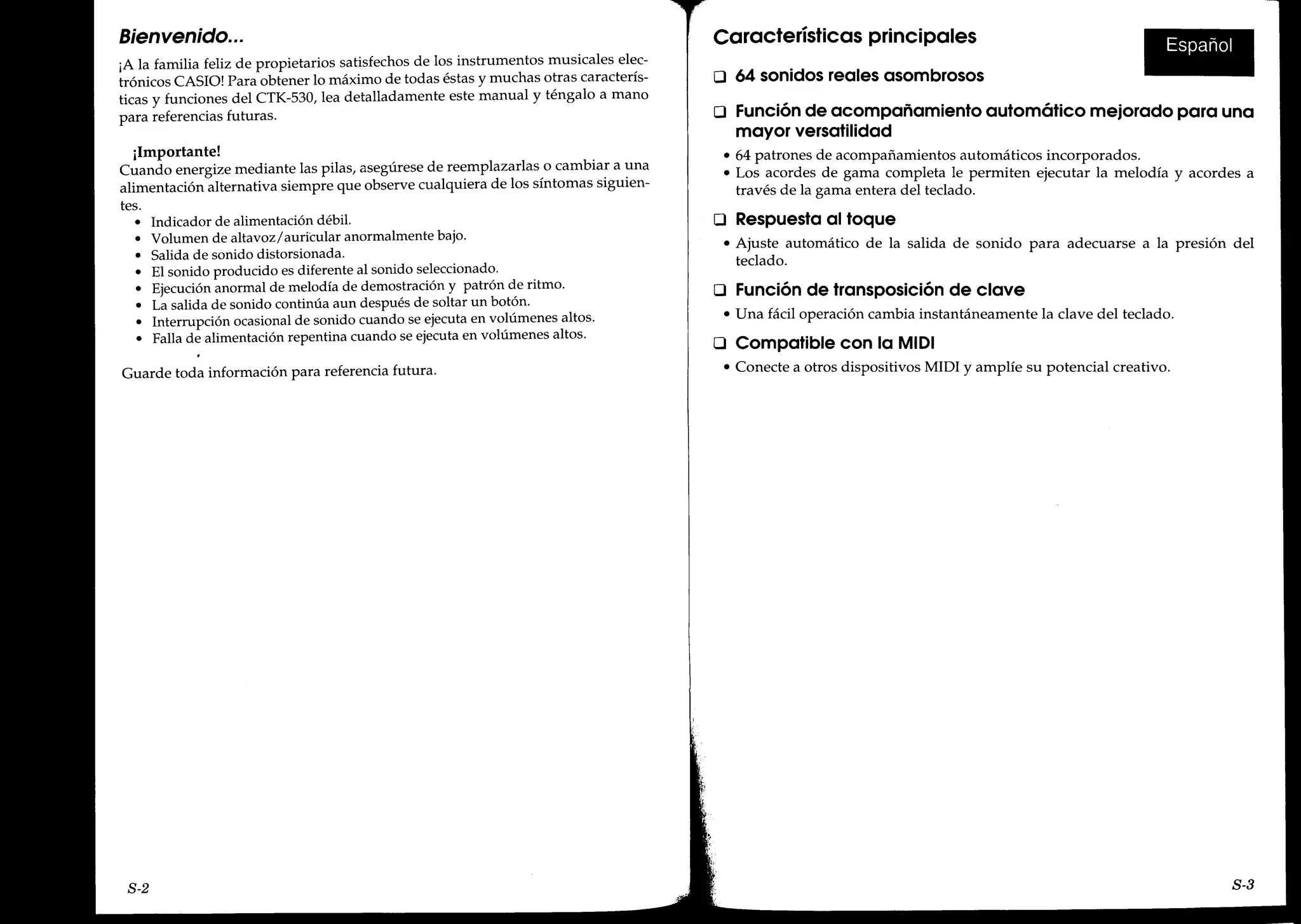 Ctk 530 | PDF