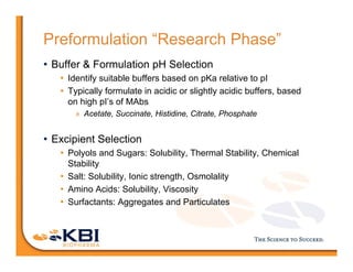 A Platform Approach to Preformulation Development for Antibody Products ...