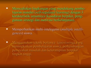 Pembelajaran Kontekstual Contextual Teaching & Learning (CTL) | PPT