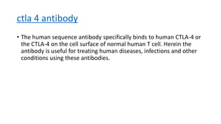 Ctla 4 antibody | PPTX