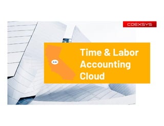 Coexsys Timekeeping Cloud | PPT