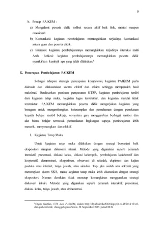 makalah Ctl dan paikem | PDF