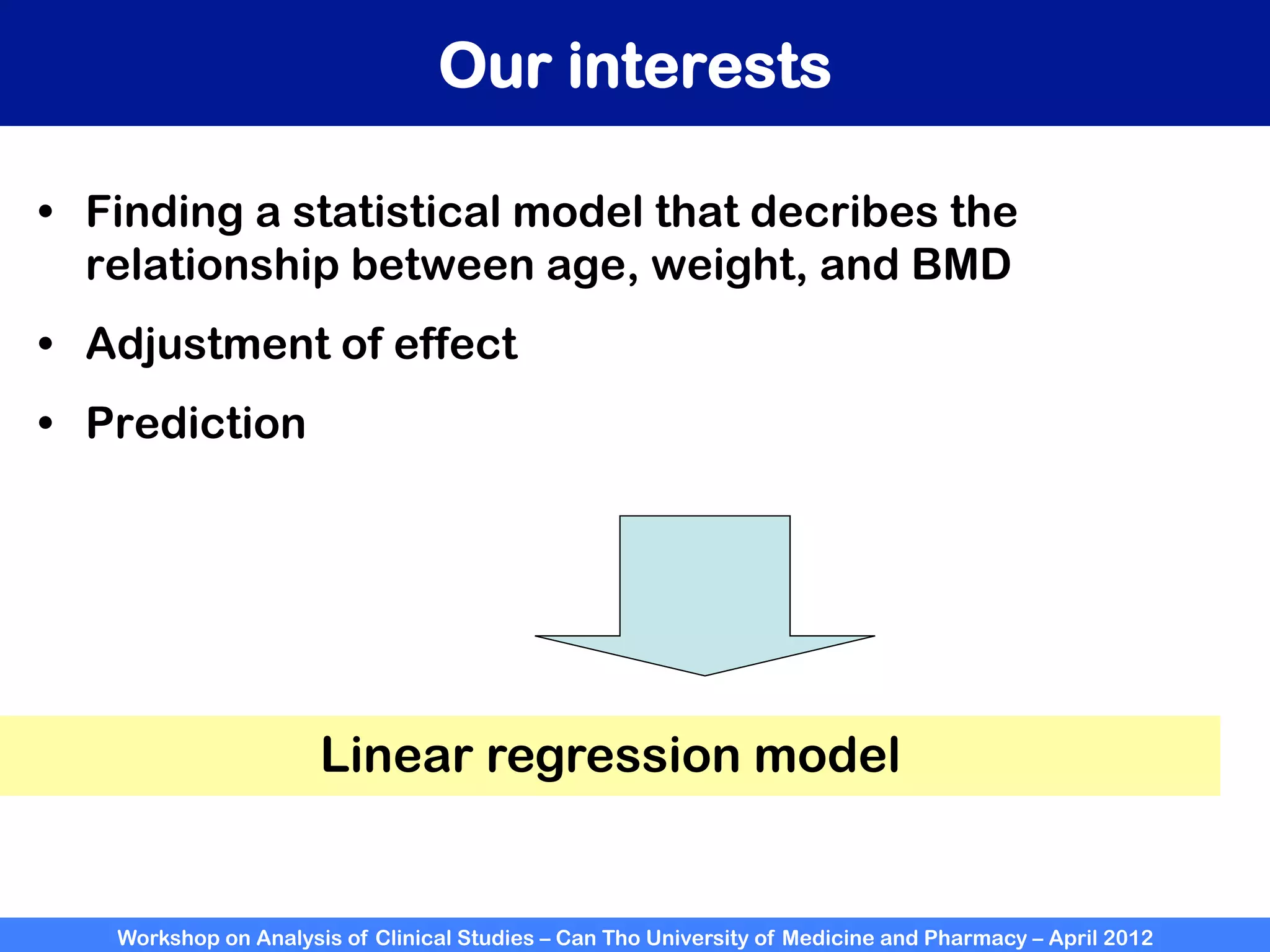 Ct lecture 12. simple linear regression analysis | PDF