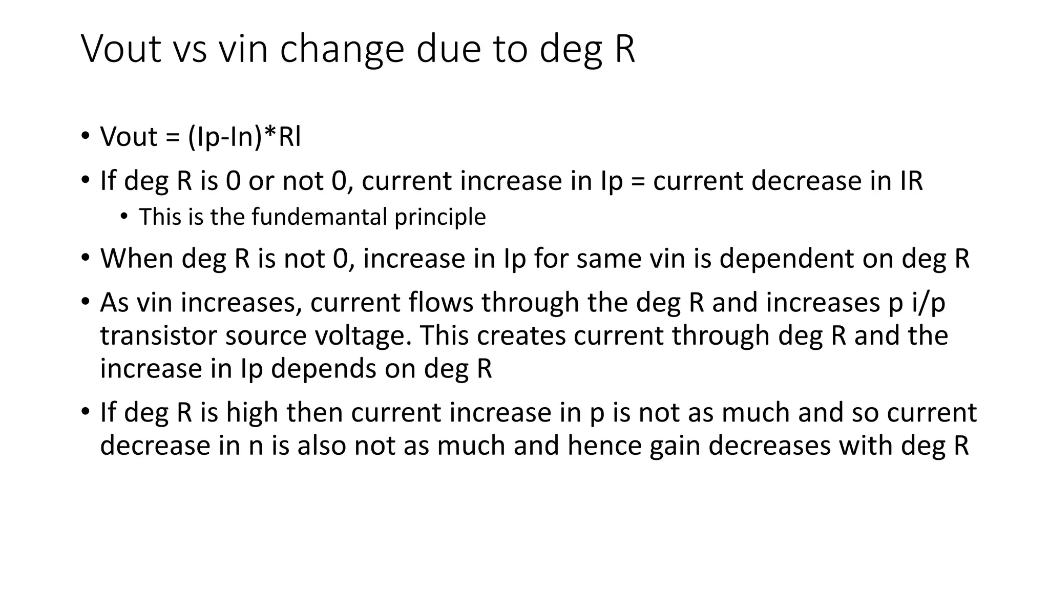 CTLE Transfer curve vout/vin with degene | PPT