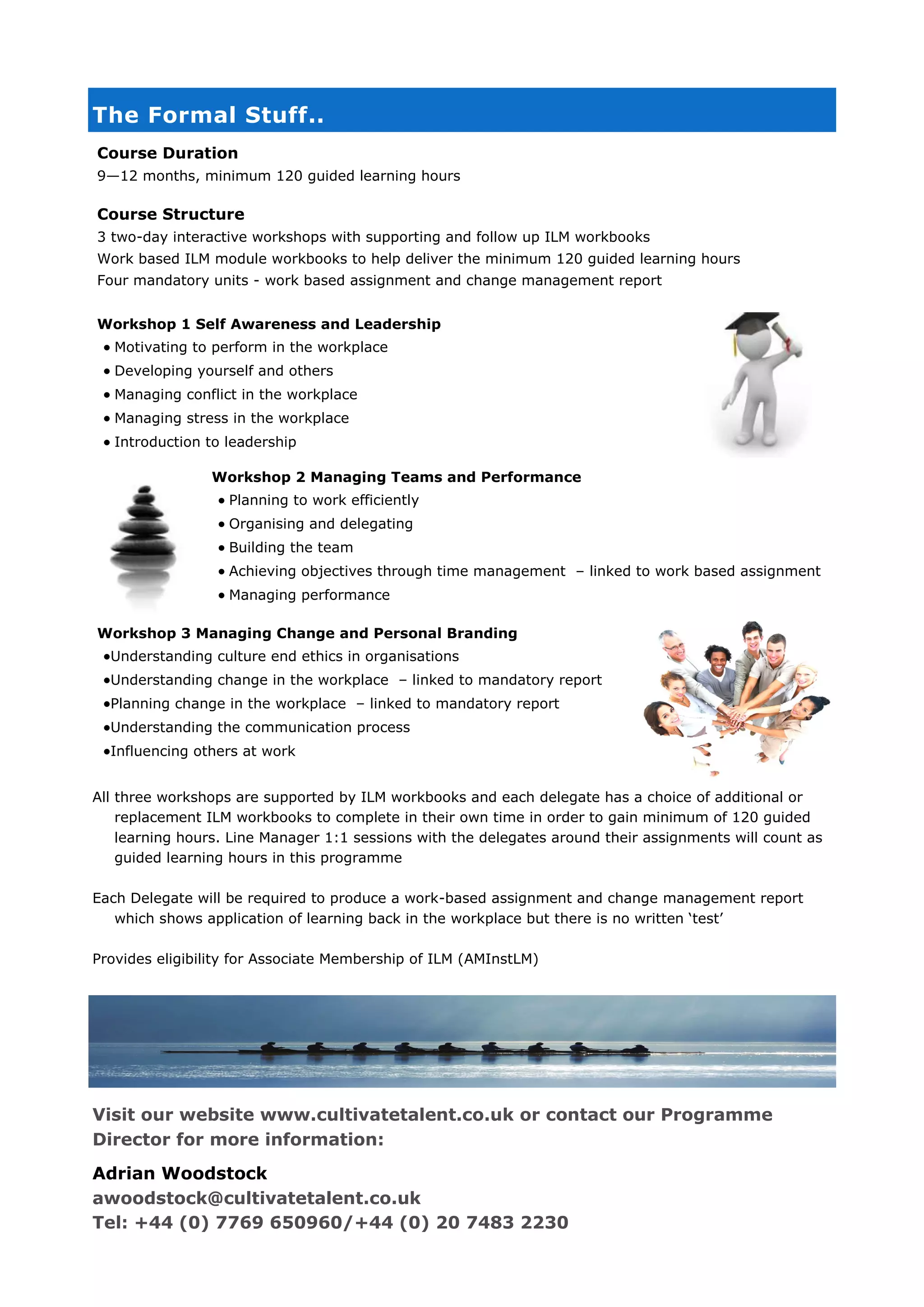 ILM Level 3 First Line Manager Development Programme | PDF