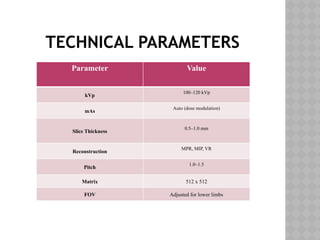 CT Lower Limb Angiography: Techniques, Indications, Protocols, Image ...