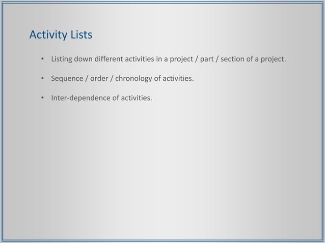 CTM - 02 - Construction Project Planning.pptx | Civil Engineering ...