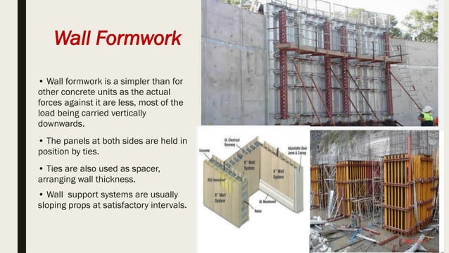 Power point presentation on the topic formwork | PPT