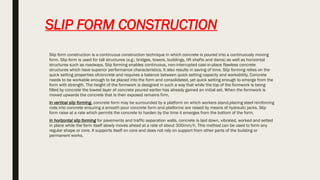 Power point presentation on the topic formwork | PPT