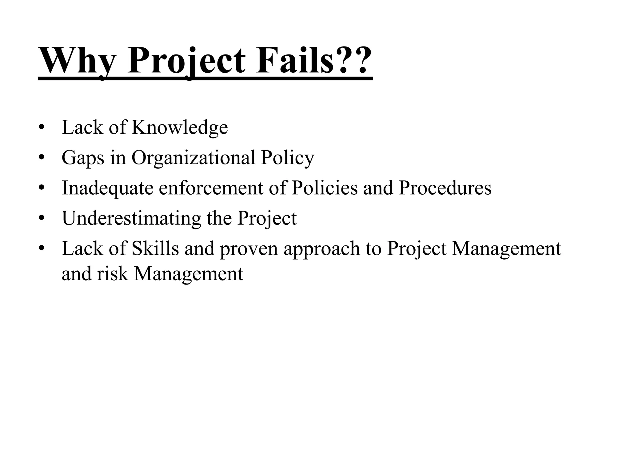 case study on failed construction projects | PPTX