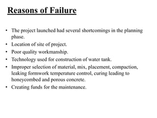 case study on failed construction projects | PPTX