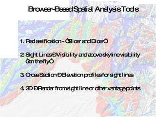 GIS in the Rockies | PPT