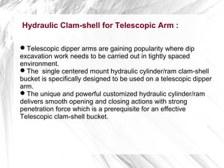 CLAM SHELL BUCKETS | PPT