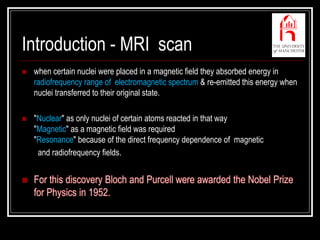 CT and MRI | PPTX