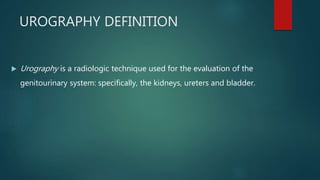 Ct mri urography | PPT