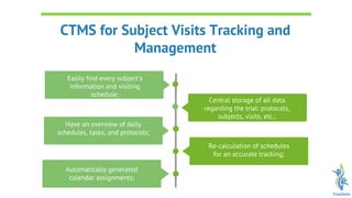 CTMS for better site management and productivity | PDF | Pharmaceutical ...