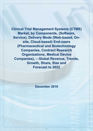 Ctms market by scalar market research | PDF