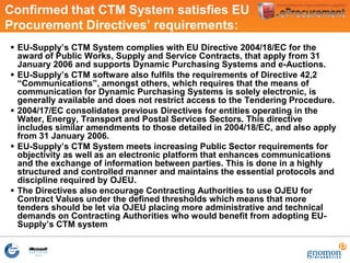 CTM Complete Tender Management | PPT