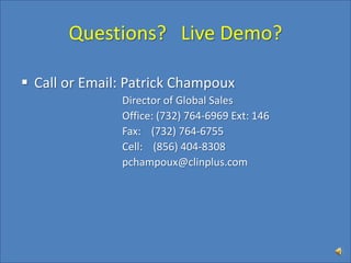 DZS ClinPlus CTMS | PPT