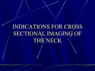 CT ANATOMY OF THE NECK SPACES | PPT