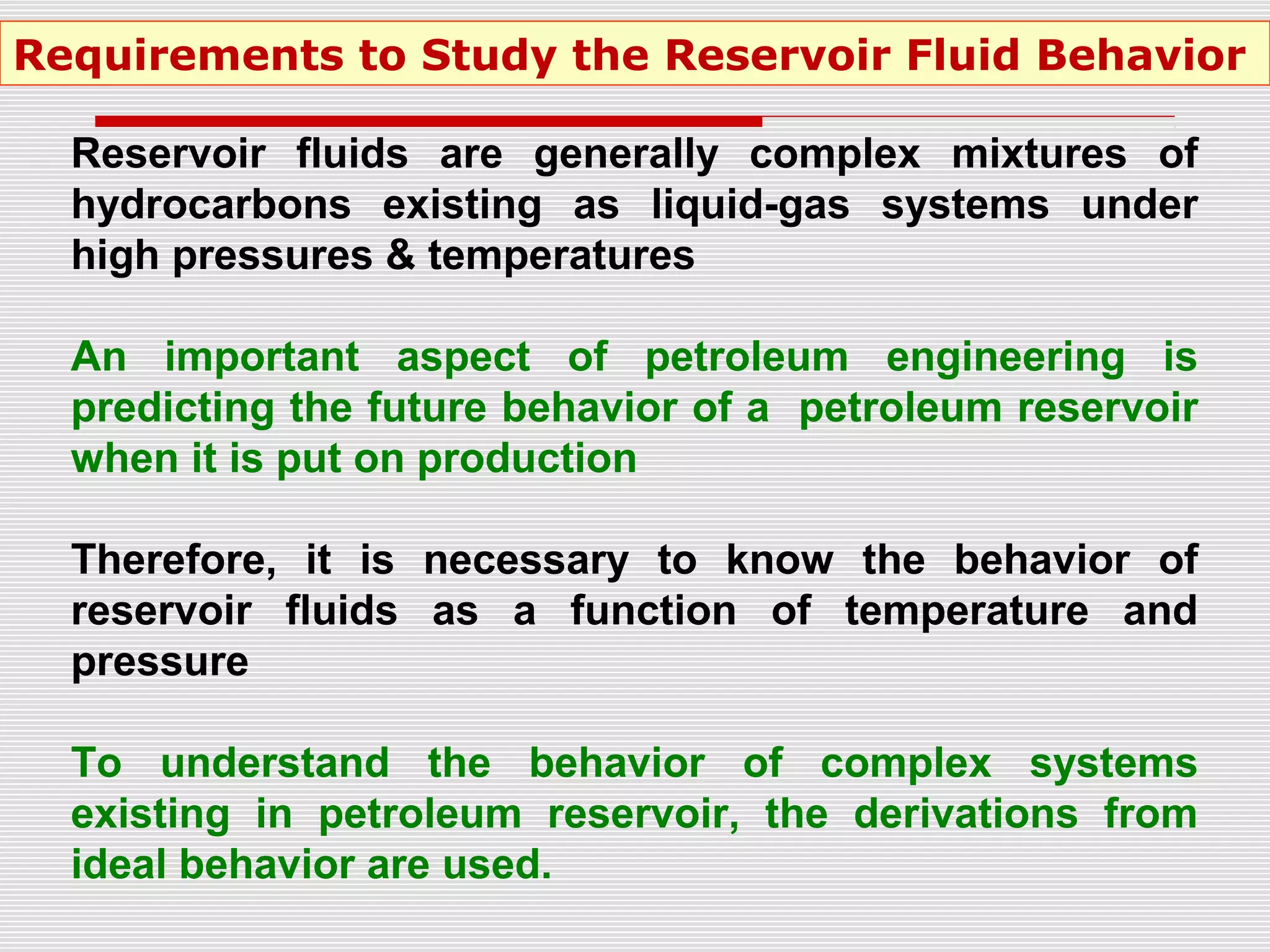 Reservoir rock & fluid | PPT