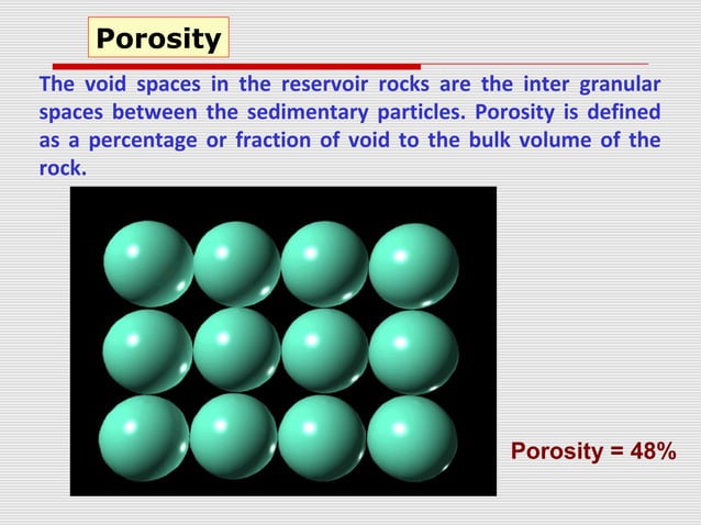 Reservoir rock & fluid | PPT | Chemistry | Science