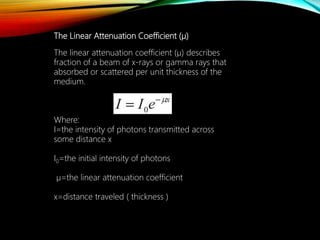 CT numbers, window width and window level | PPTX