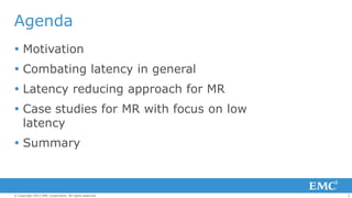 Taming Latency: Case Studies in MapReduce Data Analytics | PPT
