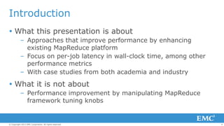 Taming Latency: Case Studies in MapReduce Data Analytics | PPT