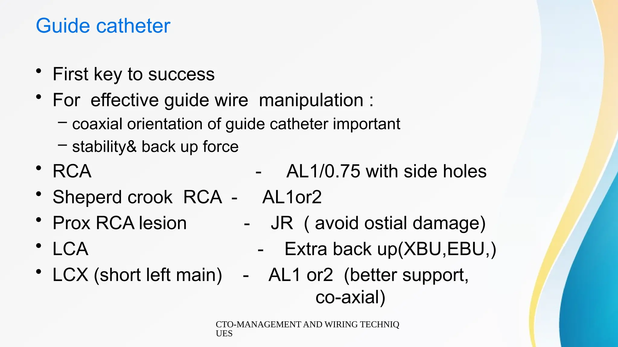 chronic total occlusion,CTO, for intervention fellowspptx | PPTX